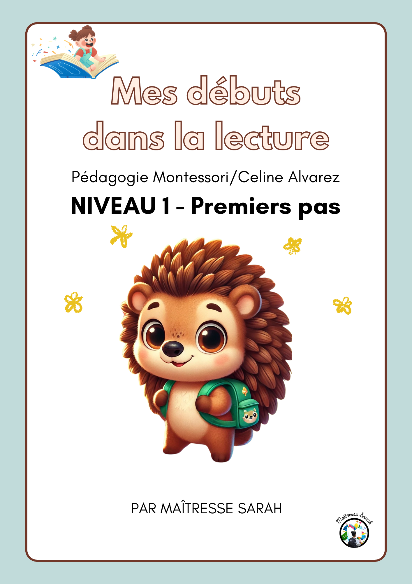 Livret format PDF - Mes débuts dans la lecture - Niveau 1 - Mes premie ...